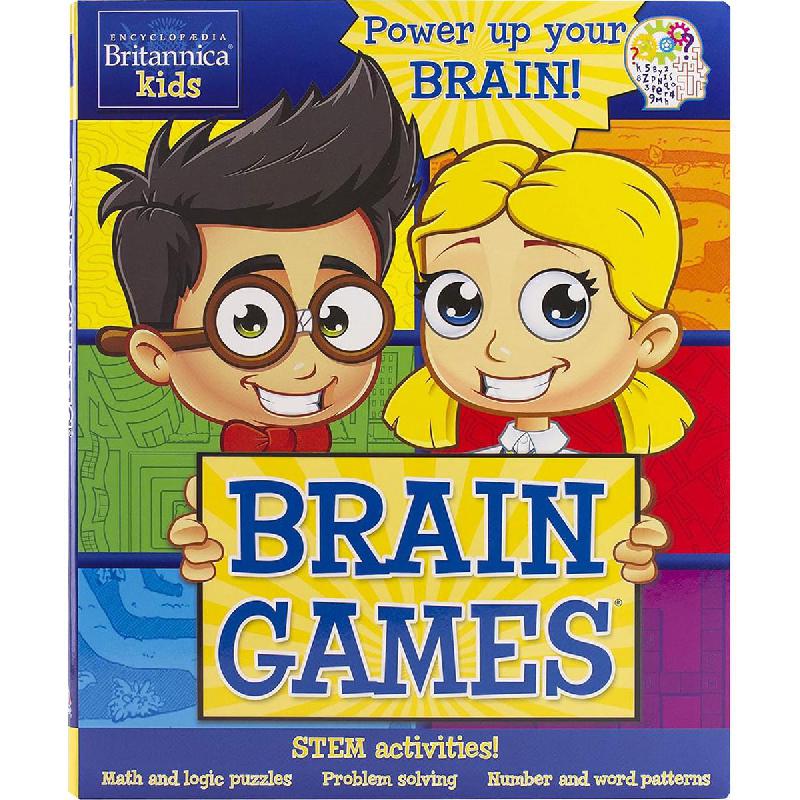 Brain Games Encyclopedia Britannica Staffs of PI Kids - مكتبة جرير السعودية
