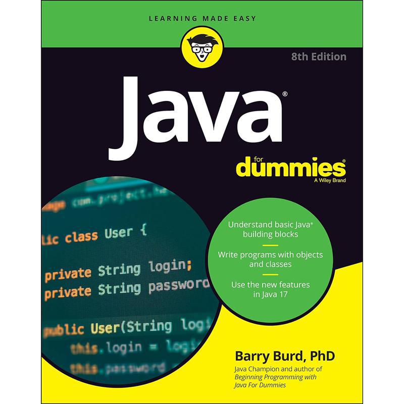 Java for Dummies, 8th Edition for Dummies Barry Burd - Jarir.com KSA