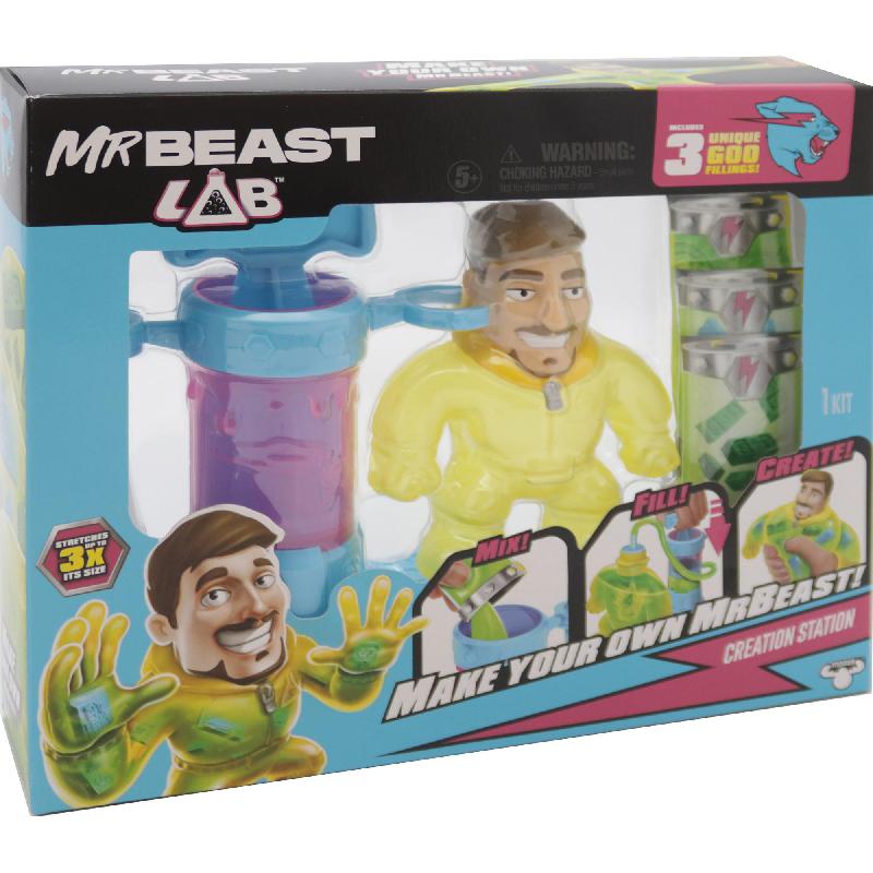 MrBeast Lab Heroes of Goo Jit Zu Creation Station, Hazmat Jimmy - Make ...