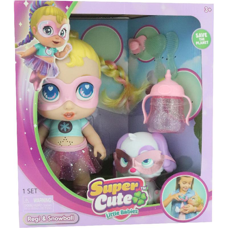 Super Cute Regi Plus Snowball Puppy Doll Playset Hyperspace Gold ...