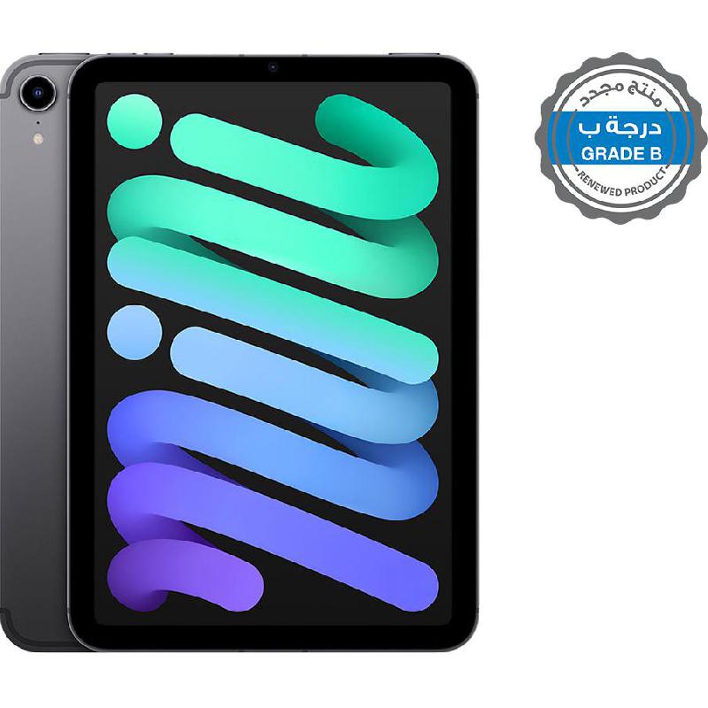 Apple iPad mini 6 Tablet - 5G 8.3" 64 GB Space Grey Renewed Grade B - Jarir Bookstore KSA