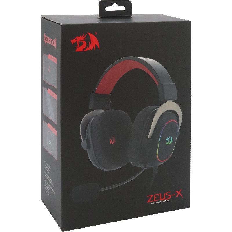 Redragon H510 Zeus-X Gaming Headset Wired Black - Jarir Bookstore KSA