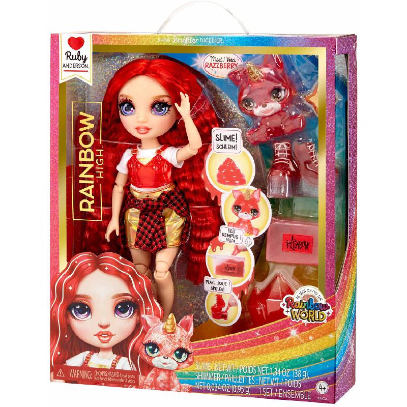 Rainbow High Classic Fashion Doll Ruby Doll Playset Red - Jarir ...