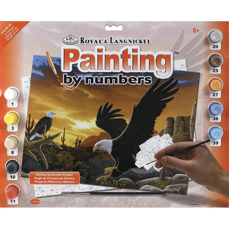 ROYAL & LANGNICKEL Sky Messenger Paint-by-Number Assorted Color - Jarir ...