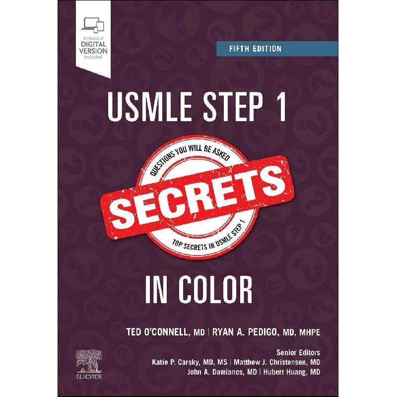 USMLE Step 1: Secrets in Color, 5th Edition Secrets Ted O'Connell ...