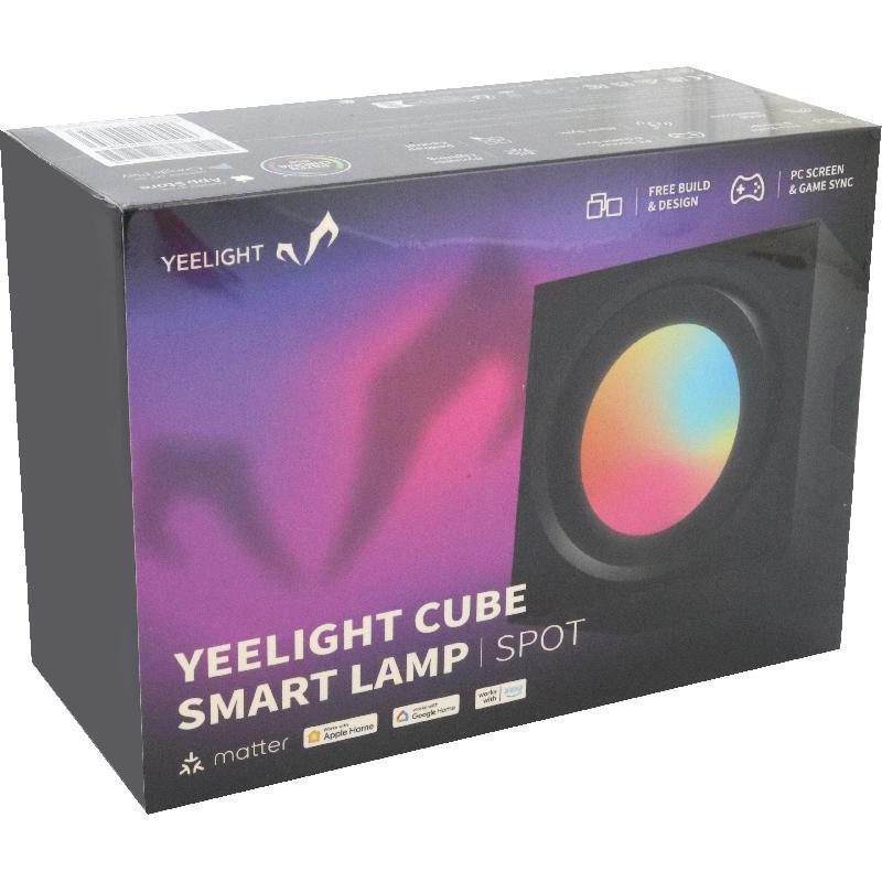 Yeelight Cube Smart Lamp Spot Wi-Fi/Bluetooth Smart Lighting - Jarir ...