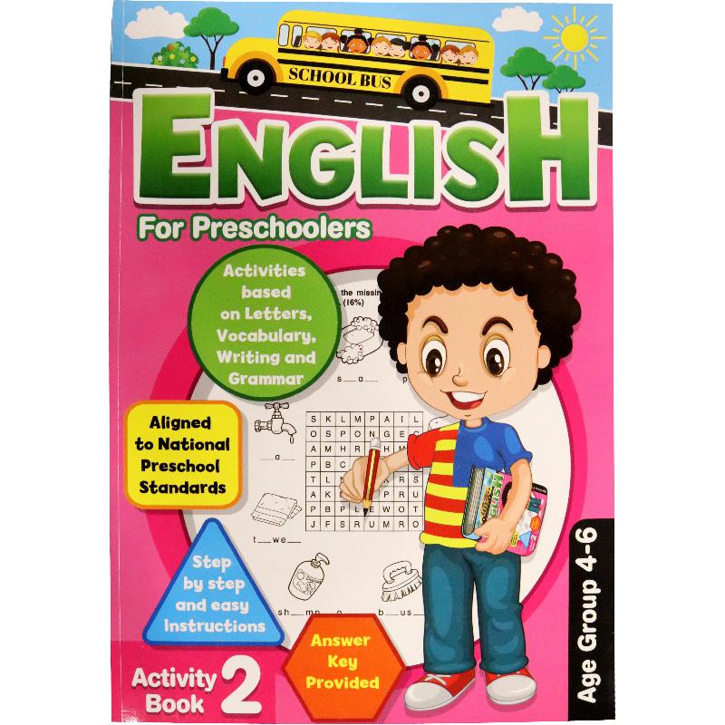 Activity Book 2, for Ages 4-6 English for Preschoolers Staffs of Mind ...