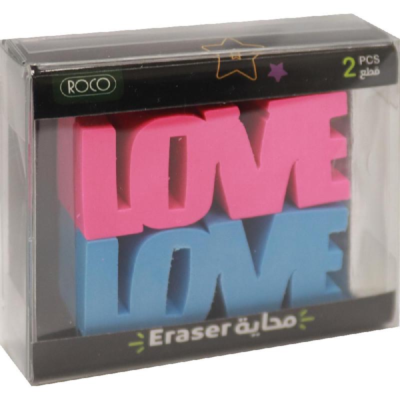 Roco Love Rubber Eraser - Jarir Bookstore KSA
