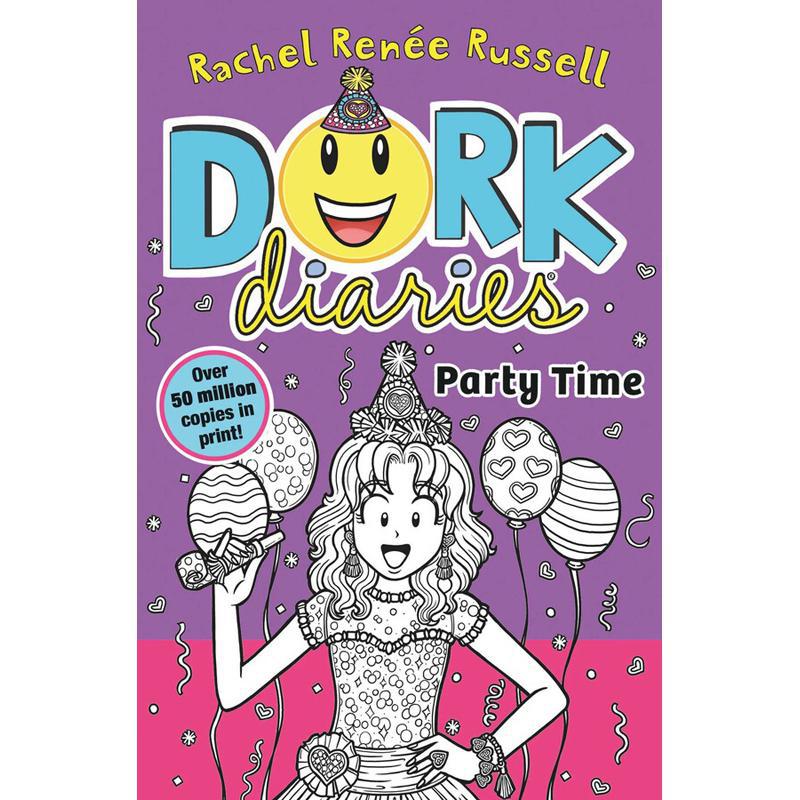 Party Time, Book 2 Dork Diaries Rachel Renee Russell - Jarir.com KSA