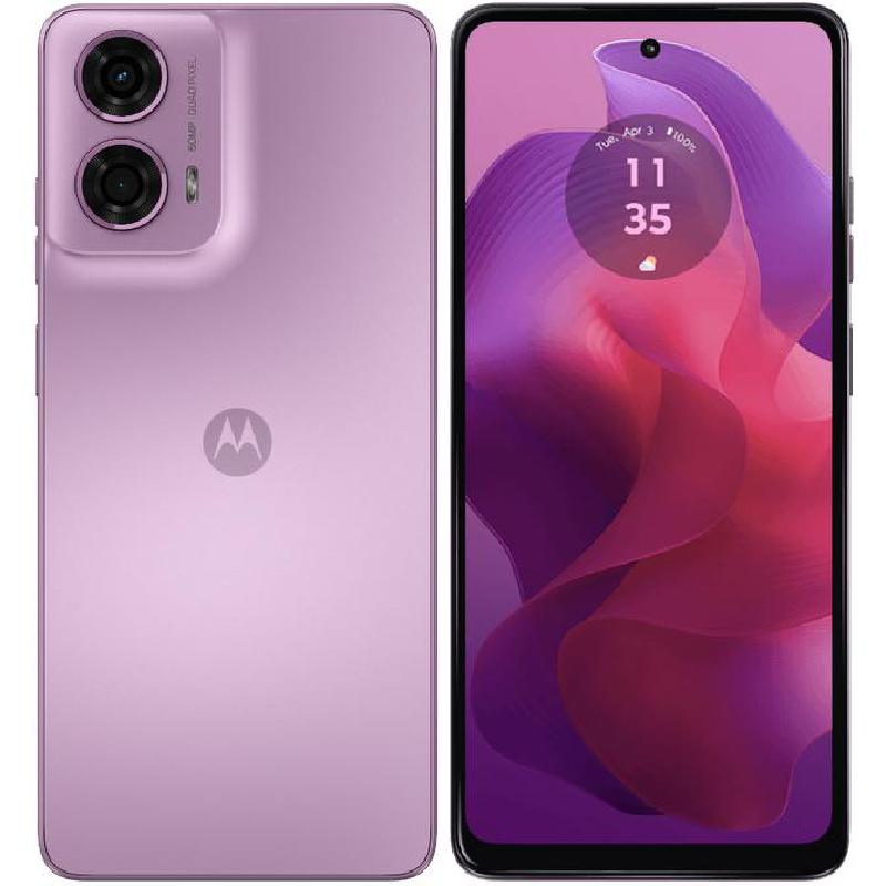 Motorola moto g24 128 GB Pink Lavender - Jarir Bookstore Qatar
