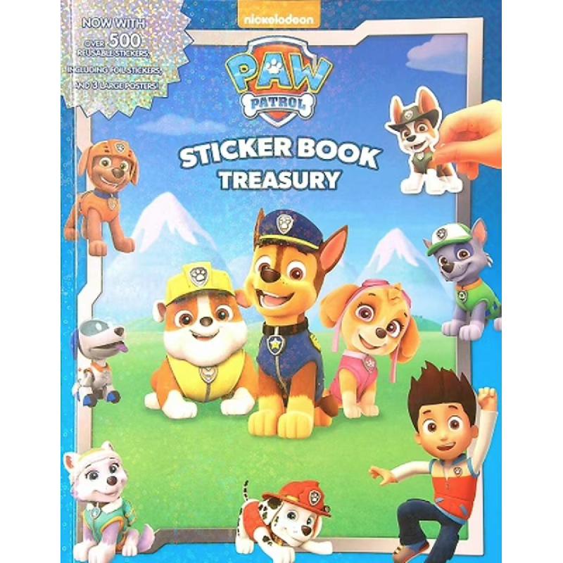 Sticker Book Treasury PAW Patrol Staffs of Nickelodeon - Jarir.com KSA