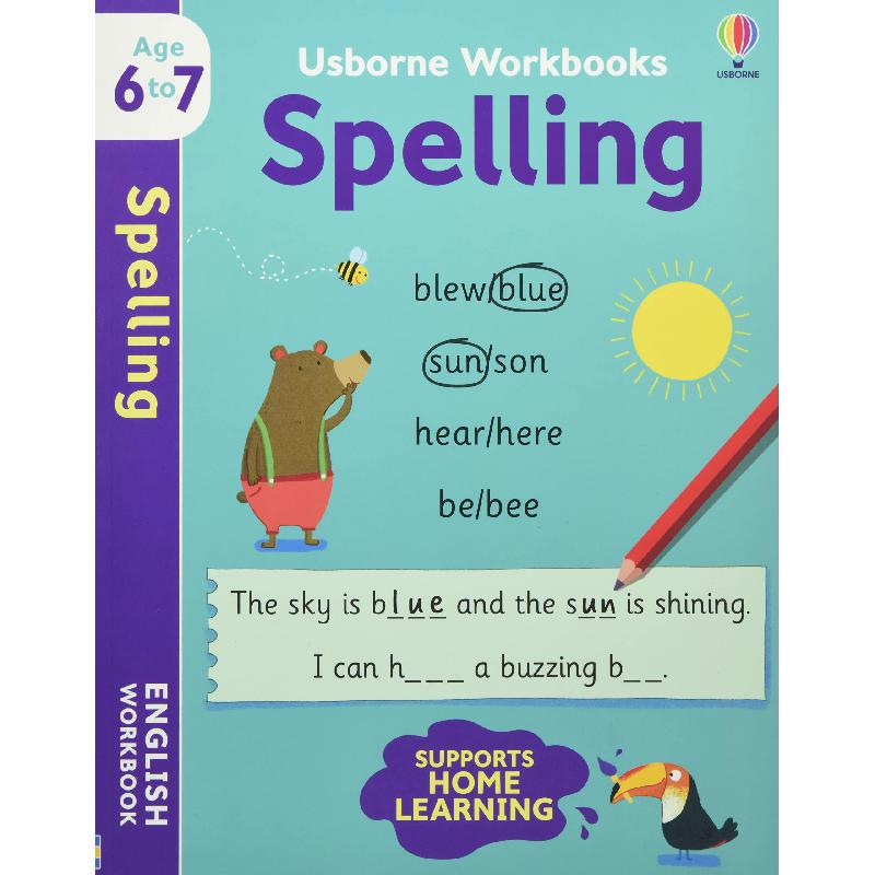 Spelling 6-7 Usborne Workbooks Jane Bingham - Jarir.com KSA