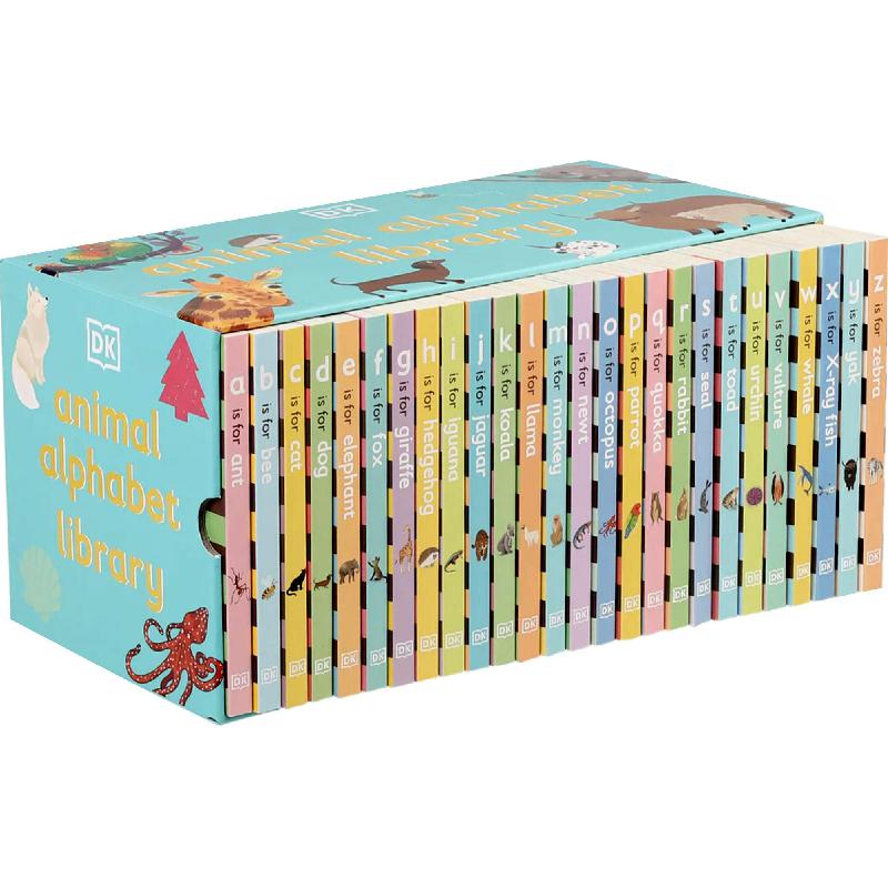 The Animal Alphabet Library Collection, 26 Books Set Staffs of DK ...