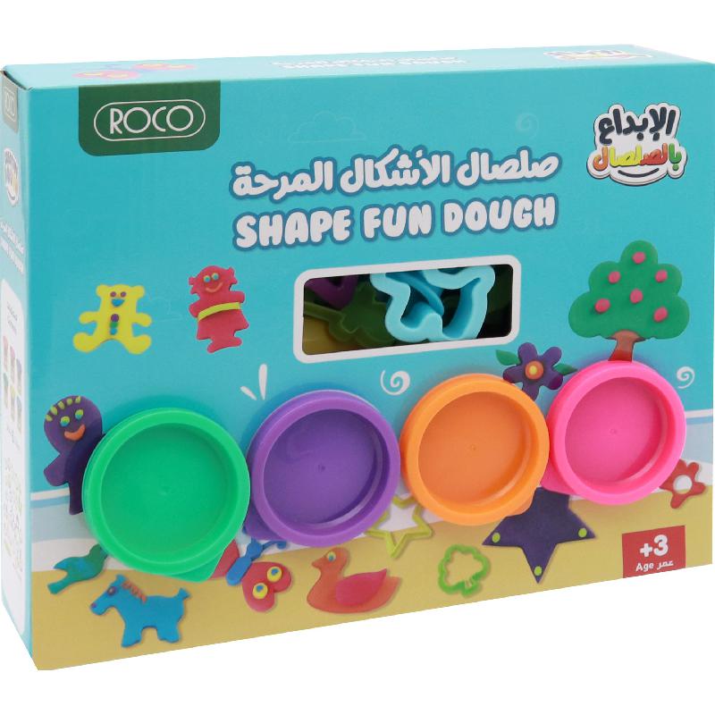 Roco Ready Steady Dough Shape Fun Dough Playset Modelling Clay/Dough ...