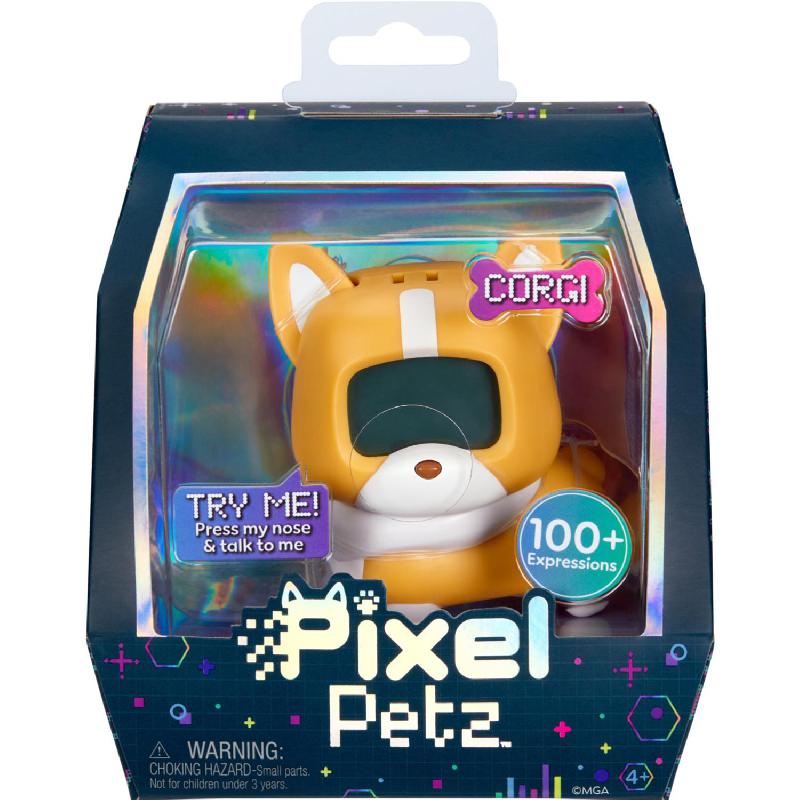 Pixel Petz Corgi/Dalmatian, 100+ Expression - Assorted Interactive Toy ...