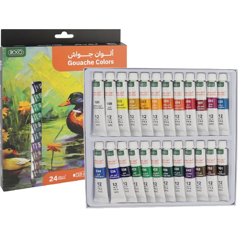 Roco Colour Set Gouache Color Assorted Color - Jarir Bookstore KSA