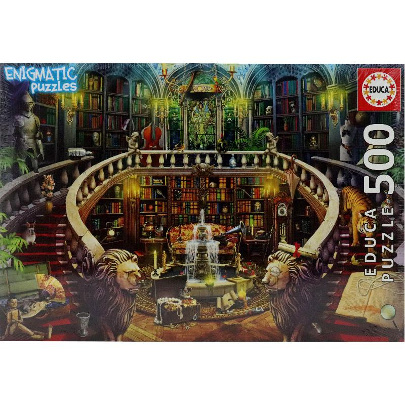 Educa Antique Library "Enigmatic" Picture Puzzle 500 Pieces - Jarir Bookstore KSA