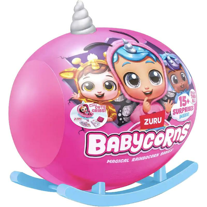 Zuru Babycorns Small (S1) Plush Toy, Assorted Color, 3 Years and Above