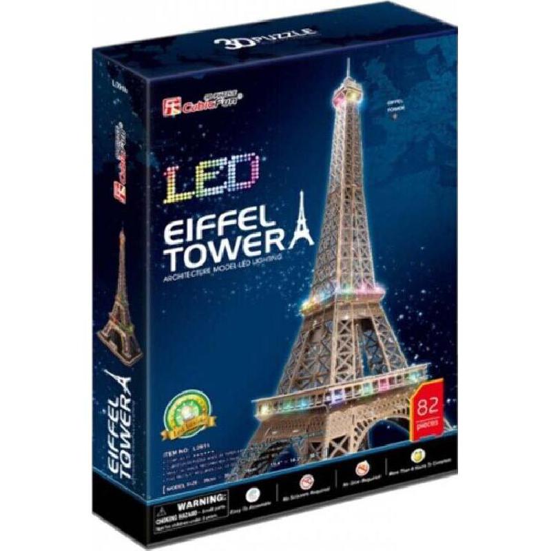 CubicFun Eiffel Tower 3D Puzzle 82 Pieces at Jarir Bookstore Qatar