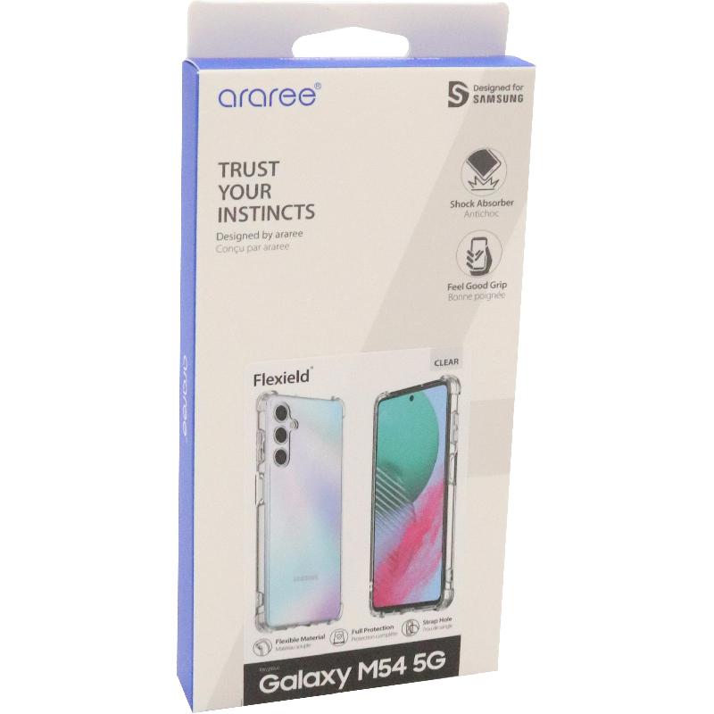 Araree Flexield Back Cover Mobile Case for Samsung Galaxy M54 5G Clear ...