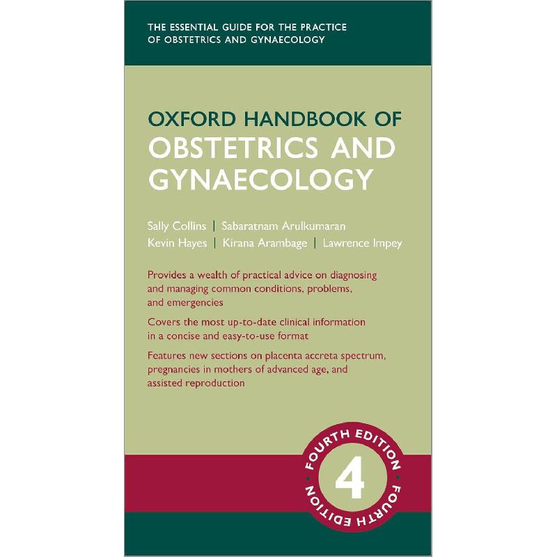 Handbook of Obstetrics and Gynaecology, 4th Edition Oxford Medical ...