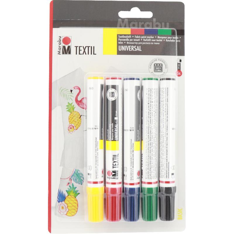 Marabu TEXTILpainter Fabric Painting Pens - Jarir Bookstore KSA