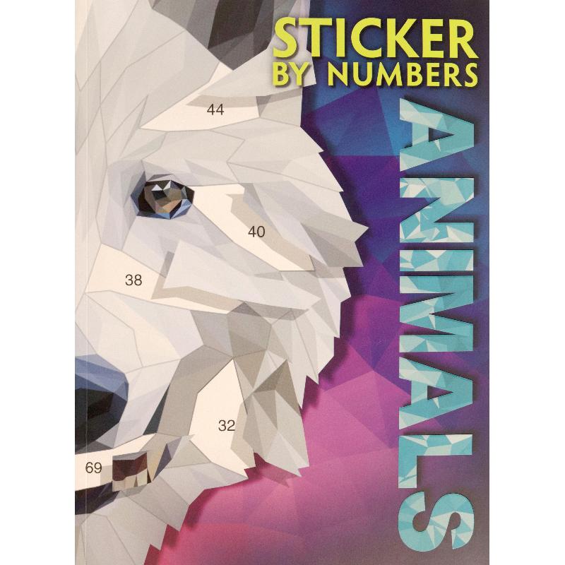Animals Sticker by Numbers Staffs of Igloo Books - Jarir.com KSA