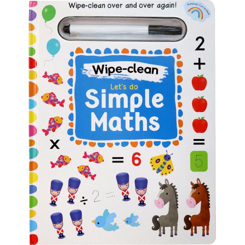 Let's Do Simple Maths Wipe-Clean Staffs of Sandcastle - Jarir.com KSA