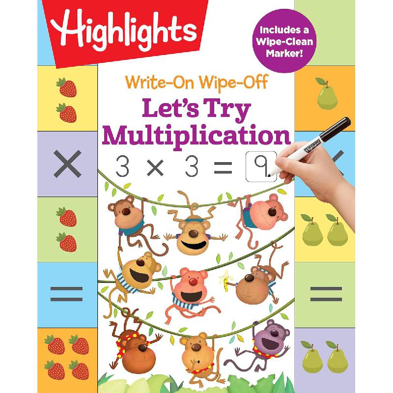Highlights: Write-On Wipe-Off, Let's Try Multiplication Highlights ...
