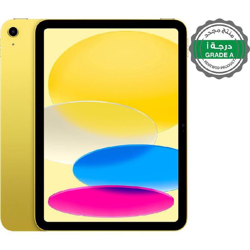 Apple iPad 10.9 10th Gen Wi-Fi Tablet PC 10.9" 64 GB Yellow Renewed ...