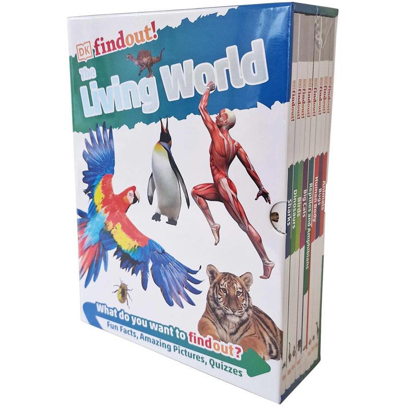 Living World, 8 Books Set DK Find Out! Staffs of DK (Dorling Kindersley ...