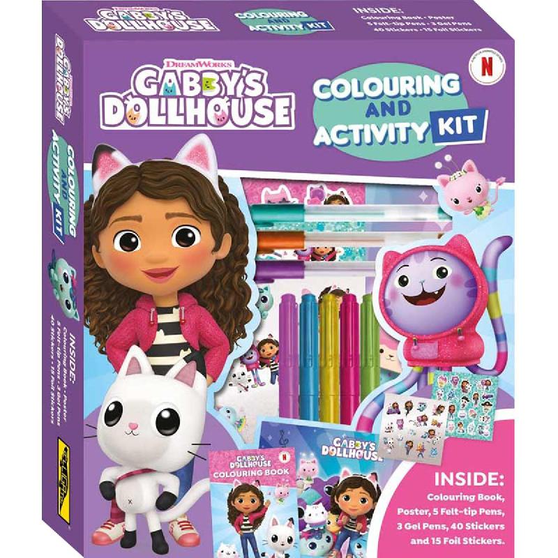 Gabby's Dollhouse: Colouring and Activity Kit DreamWorks Gabby's ...