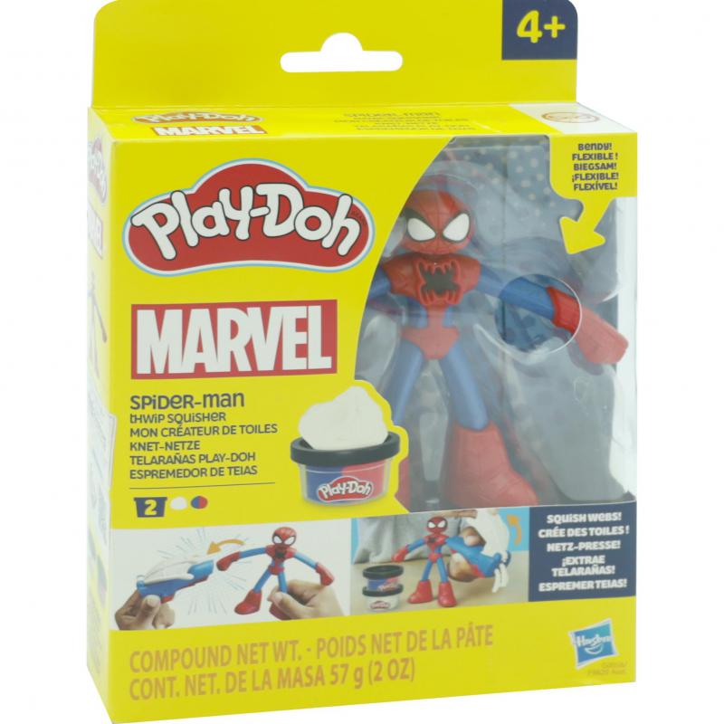 Play-Doh Marvel Spider-Man Squisher Activity Dough - Jarir Bookstore KSA