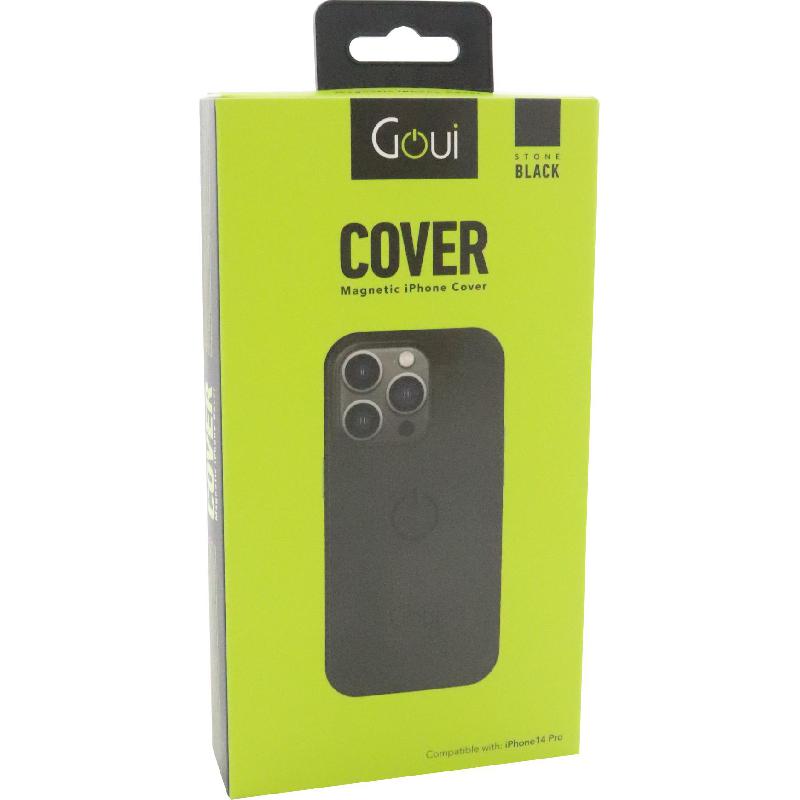 Goui COVER Back Cover Mobile Case for iPhone 14 Pro Stone Black Goui