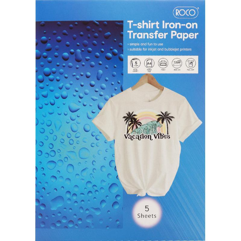 Roco Iron-on Transfer Paper A4 White - Jarir Bookstore KSA