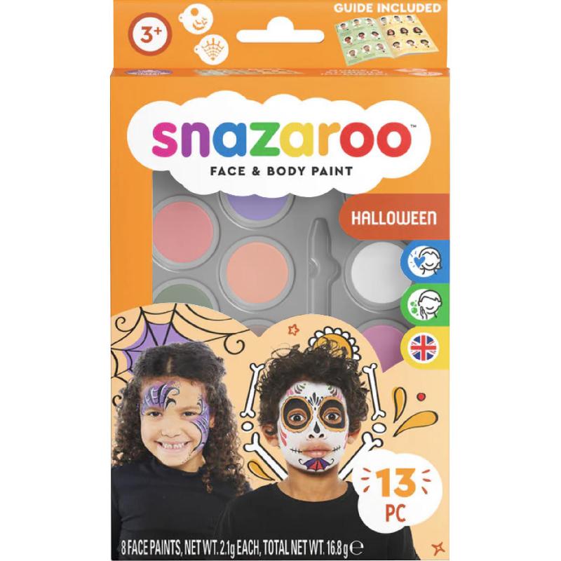 Snazaroo Halloween Face & Body Paint Assorted Color - Jarir Bookstore KSA