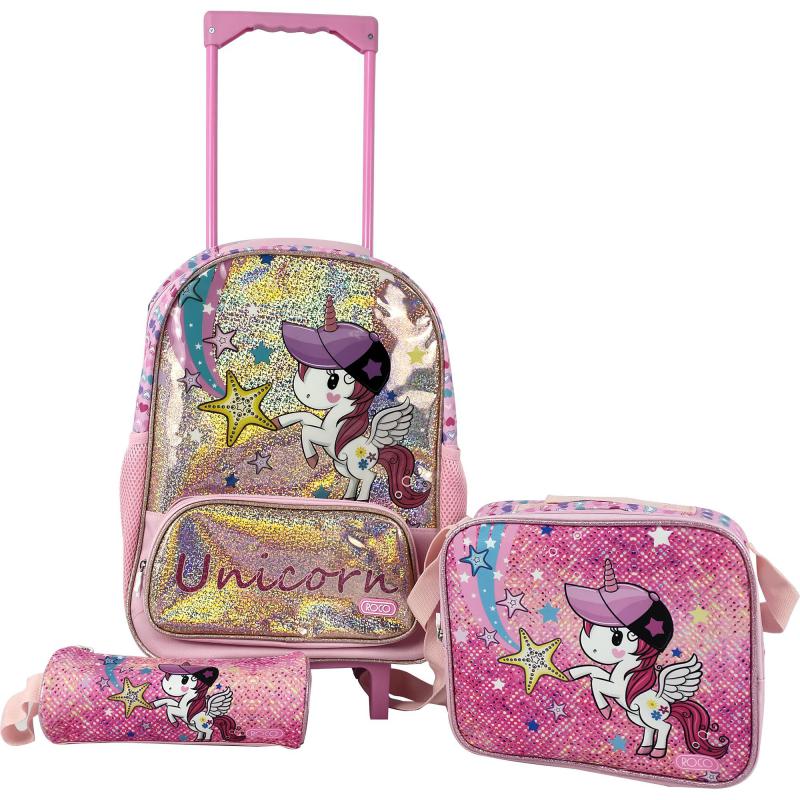 Roco Unicorn 3-in-1 Value Set Trolley Bag with Accessory - Jarir ...