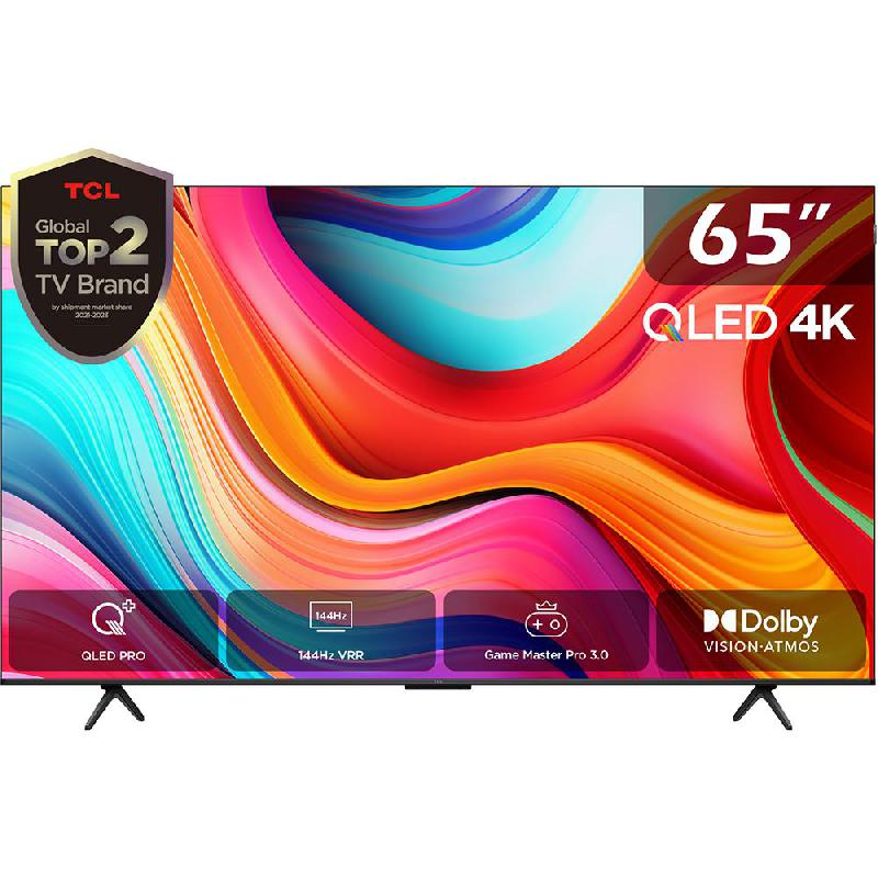 TCL 65T8B 65" 4K QLED DLED Smart TV - Jarir Bookstore Qatar