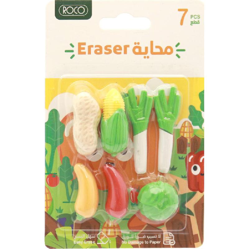 Roco Vegetable-Meeting Rubber Eraser - Jarir Bookstore KSA