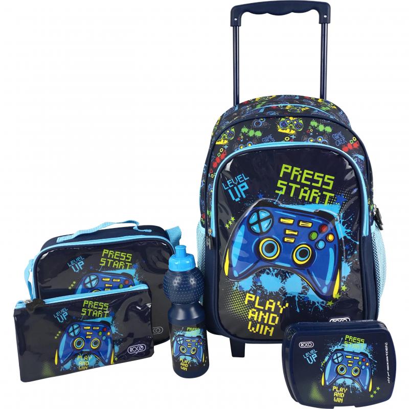 Roco Gaming 5-in-1 Value Set Trolley Bag with Accessory - Jarir ...