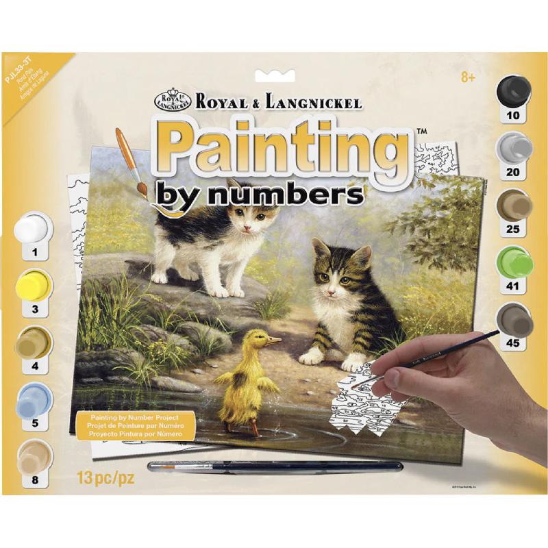 ROYAL & LANGNICKEL Pond Pals Paint-by-Number Assorted Color - Jarir ...