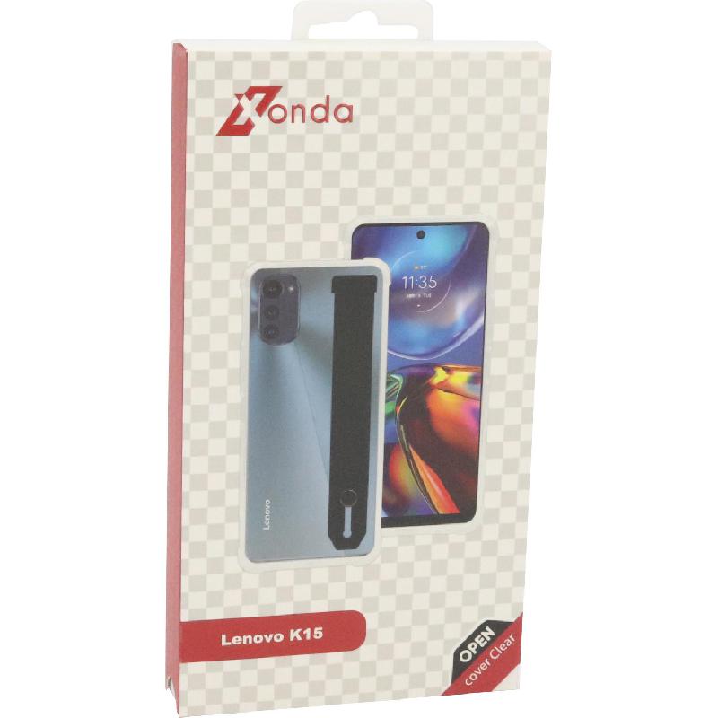 Xonda Back Cover Mobile Case with Strap for Lenovo K15 Clear Xonda
