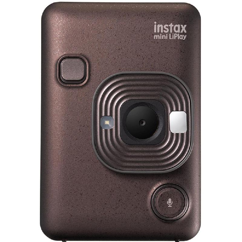 Fuji Instax mini LiPlay Bluetooth Instant Film Camera Deep Bronze ...