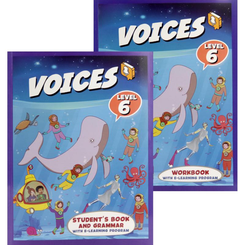 Voices: Level 6, Student's Book and Grammar + Workbook Voices Staffs of ...