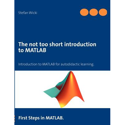 The not too short introduction to MATLAB:First Steps in MATLAB. Wicki ...