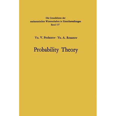 Probability Theory: Basic Concepts . Limit Theorems Random Processes Vasilevic Prohorov, Jurij ...