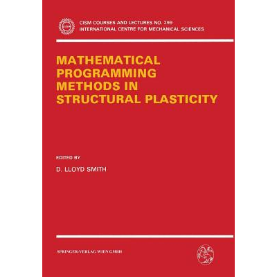 Mathematical Programming Methods in Structural Plasticity Smith, D. Lloyd - Jarir.com KSA