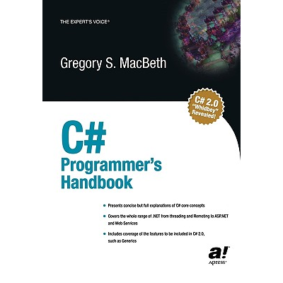 C# Programmers Handbook Macbeth, Gregory S. - Jarir.com KSA