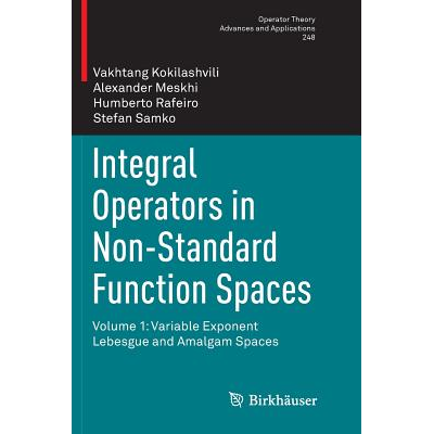 Integral Operators in Non-Standard Function Spaces : Volume 1: Variable Exponent Lebesgue and ...