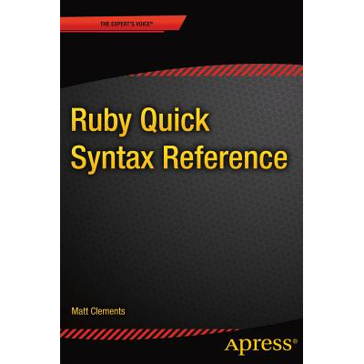 Ruby Quick Syntax Reference Clements, Matt - Jarir.com KSA